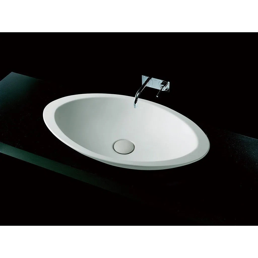 Kaskade Nice BRA06 Benchtop Elliptical Stone Basin | Design 10