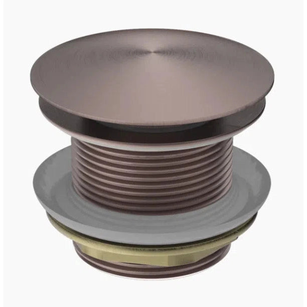 Nero 40mm Bath Pop-Up Plug With Removable Waste No Overflow Brushed ...